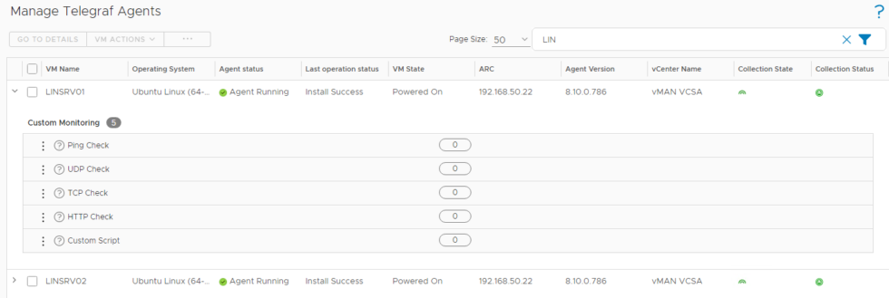 vRops / Aria Operations – Deploy Telegraf to Ubuntu / Linux servers | vMan
